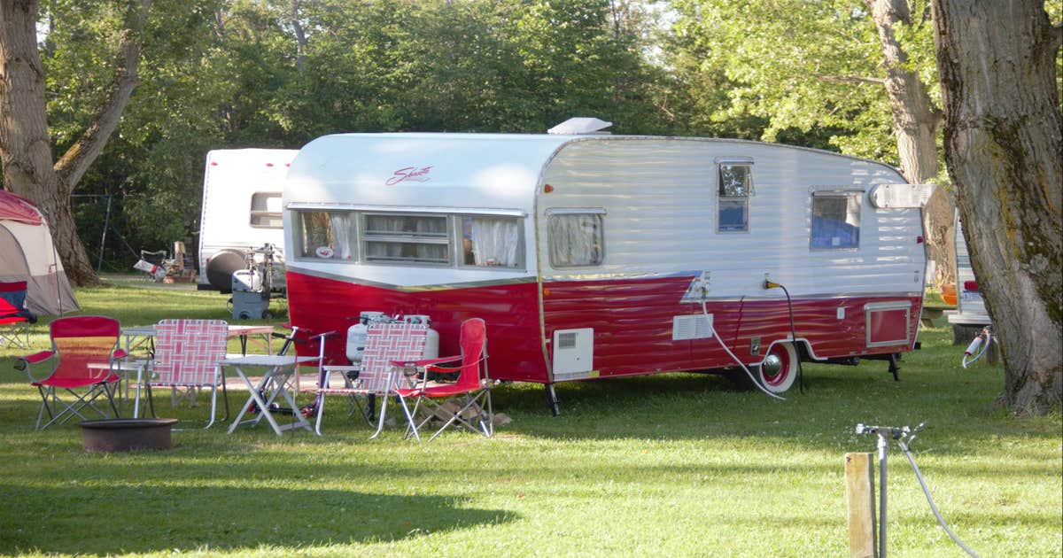Betsie River Camp Site | Elberta, Michigan