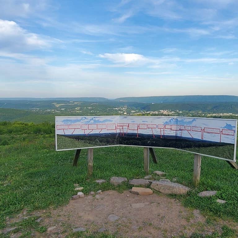 100 Mile View Camping | Jim Thorpe, Pennsylvania