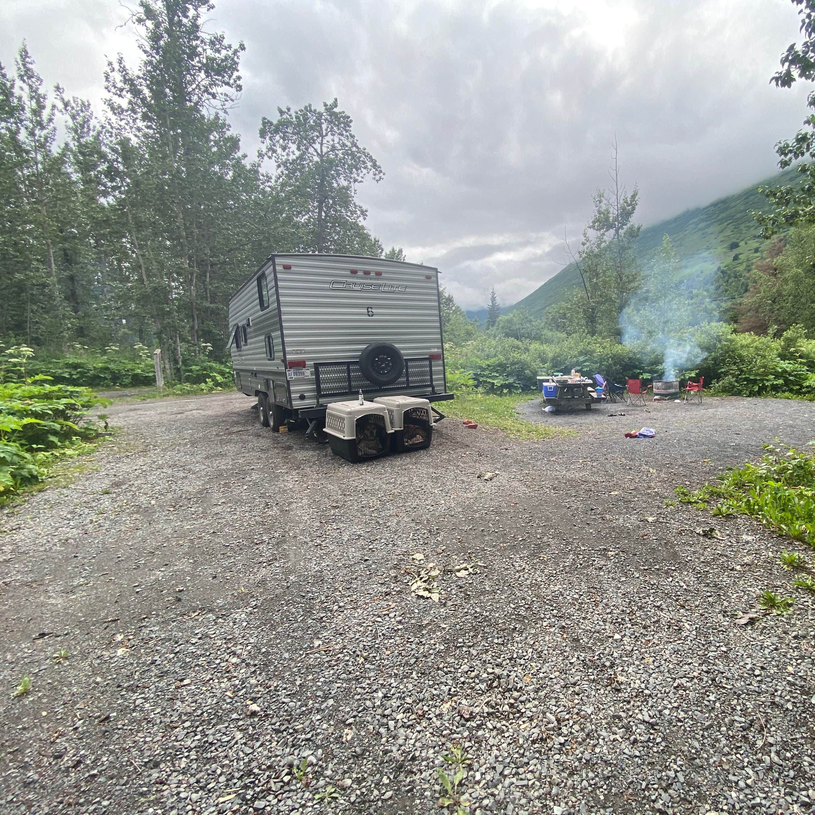 Tenderfoot Creek Camping | Moose Pass, Alaska