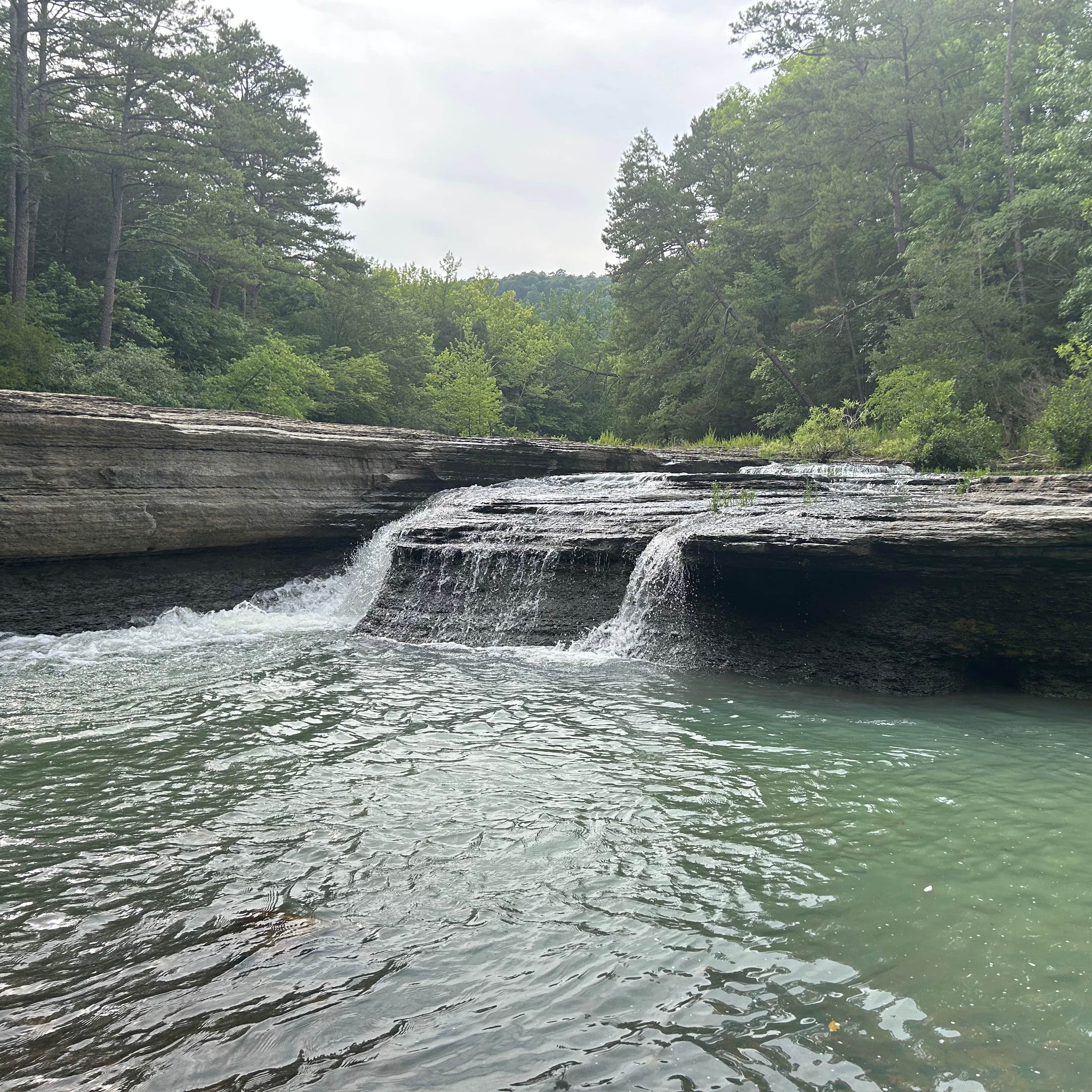 Haw Creek Falls Camping | Hagarville, AR