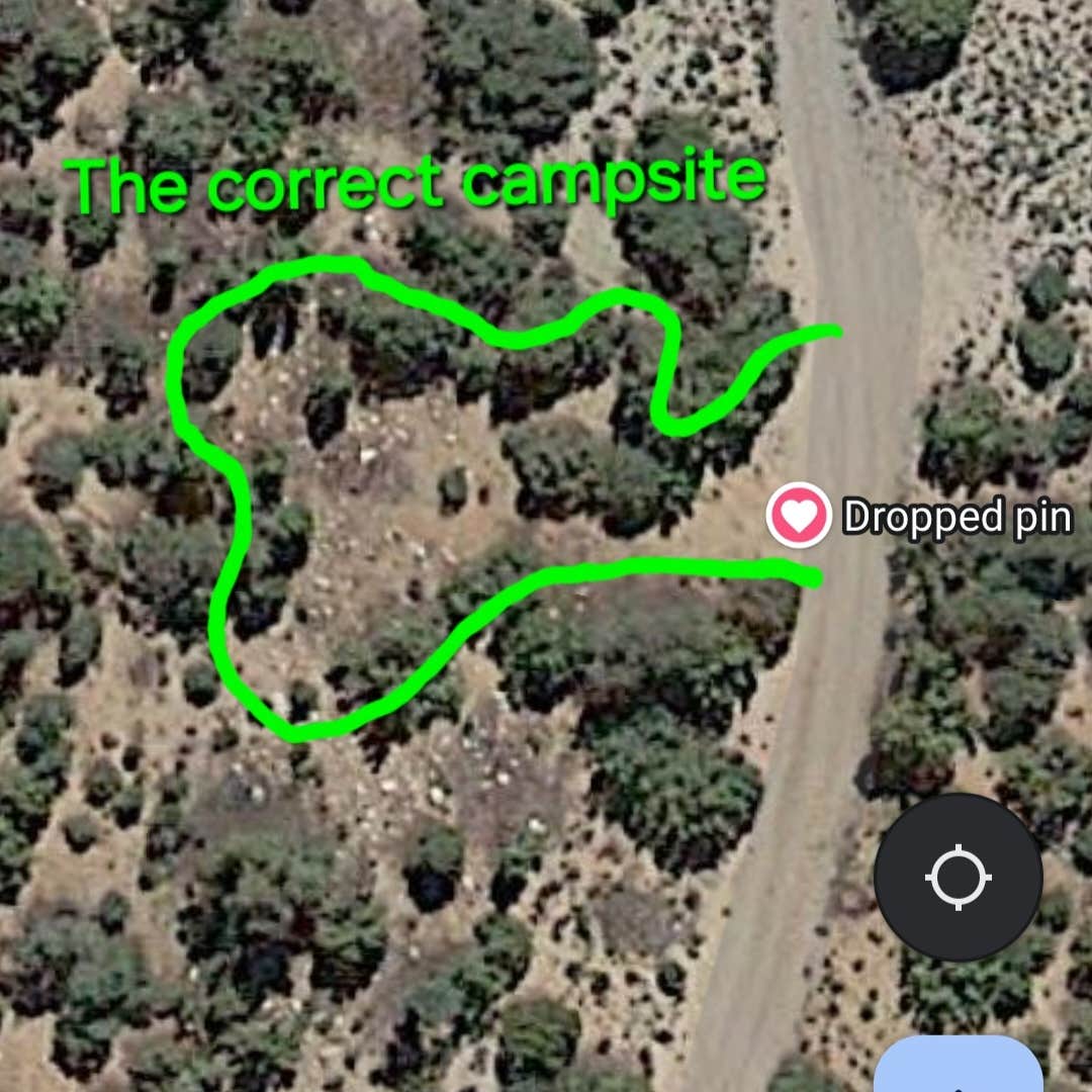 Free single NF-589 Dispersed Campsite | Baker, Nevada