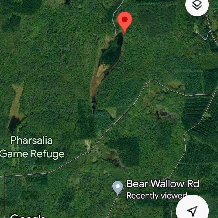 Bear Wallow Pond Dispersed Campsite in Pharsalia Woods | South Plymouth ...