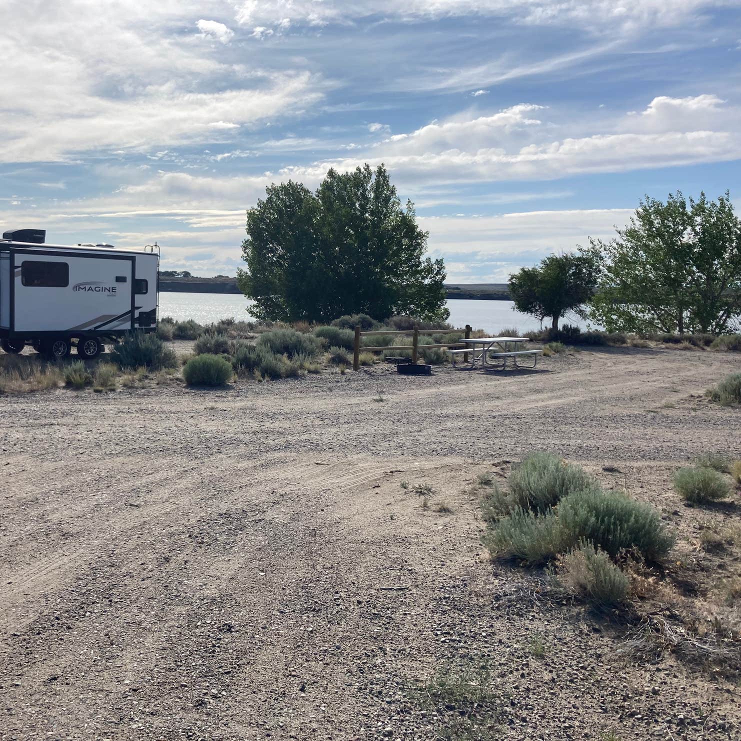 Lake Side Campground — Boysen State Park | Shoshoni, Wyoming