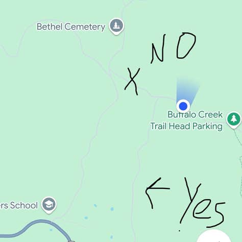 Buffalo Creek Trail Camping | Pettigrew, Arkansas