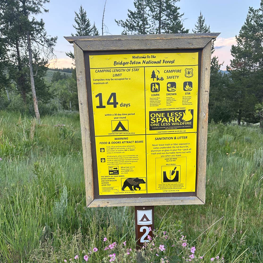 Buffalo Valley Dispersed Camping | Moran, Wyoming