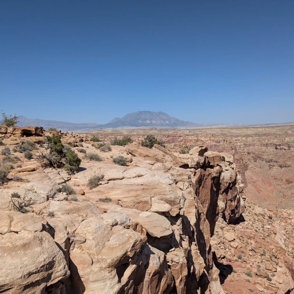 Bullfrog Canyon Lookout from Burr Road Dispersed Campsite | Eggnog, Utah
