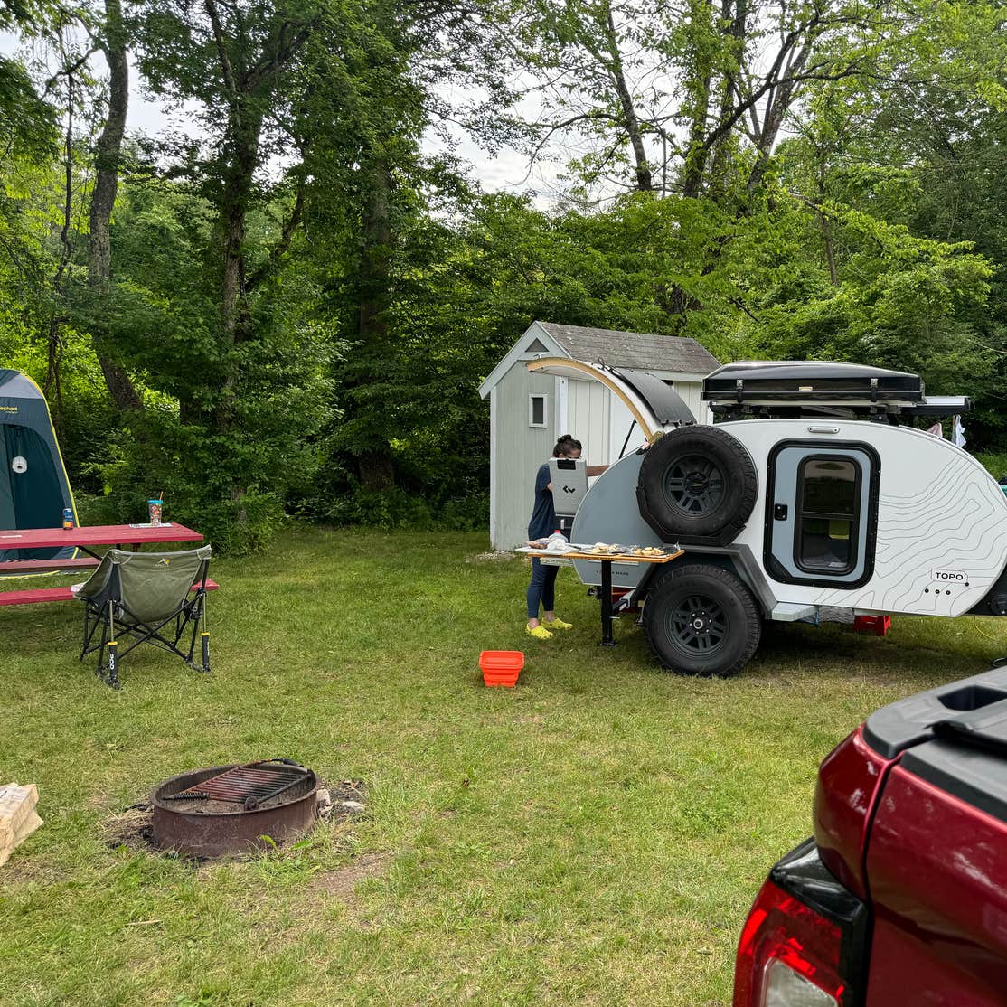 Camping On The Battenkill | Arlington, VT