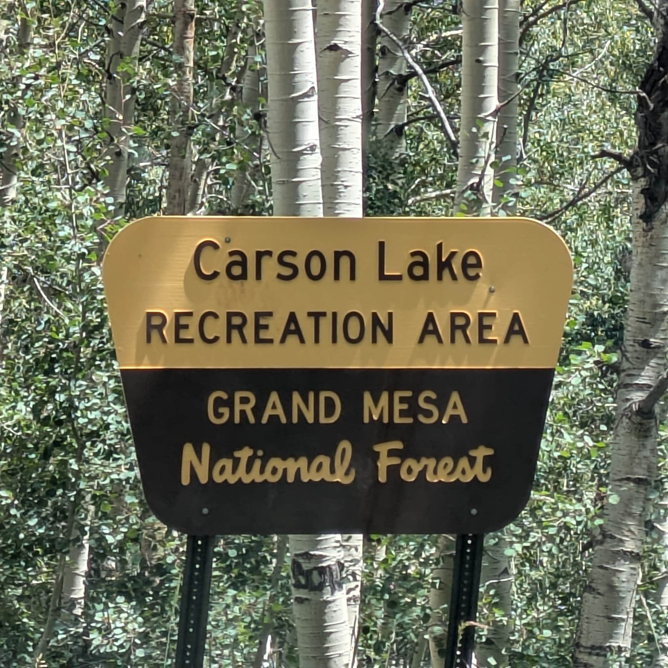 Carson Lake Recreation Area Camping | Mesa Lakes, Colorado