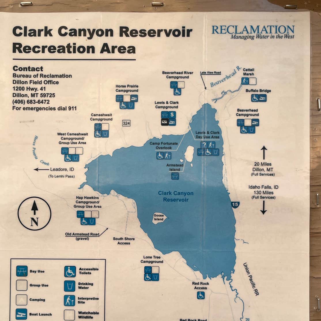 Clark Canyon Reservoir, Dillion Montana Camping | Dillon, Montana