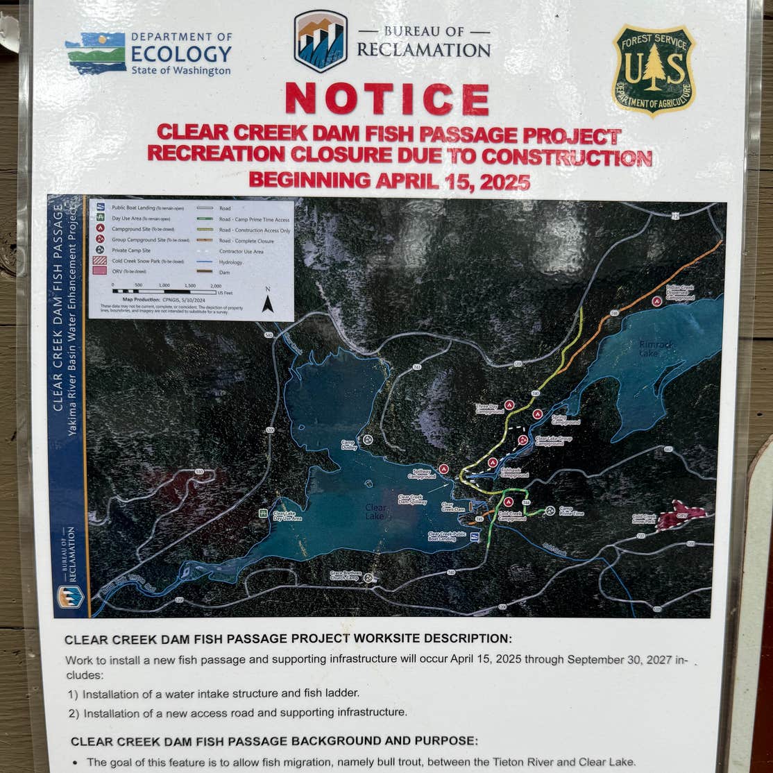 Clear Lake Campgrounds | Goose Prairie, Washington