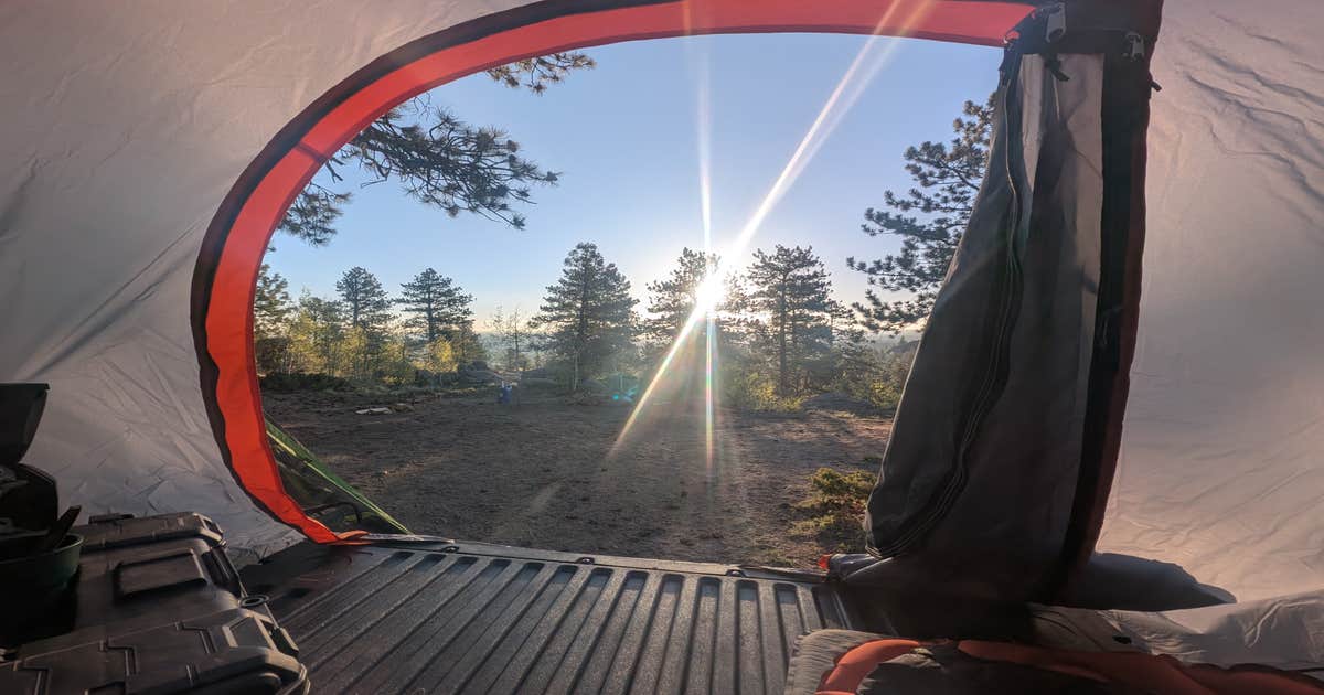 Cliff Side Camping | Lake George, Colorado
