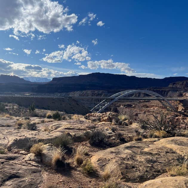 Colorado River Hite Bridge Camping | Eggnog, Utah