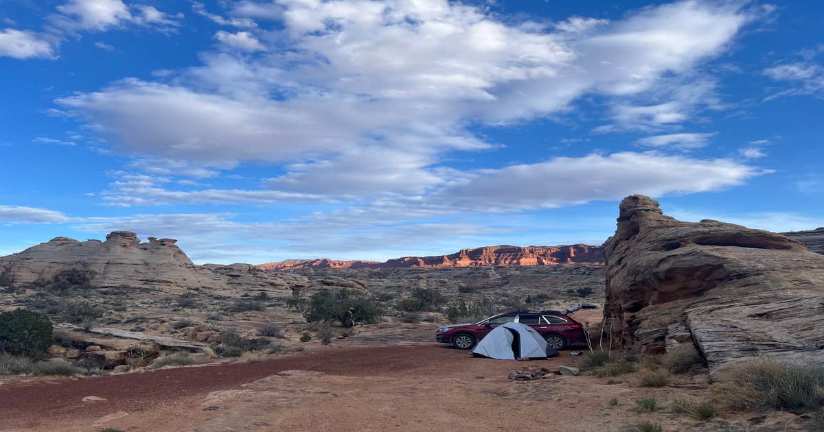 Colorado River Hite Bridge Camping | Eggnog, Utah
