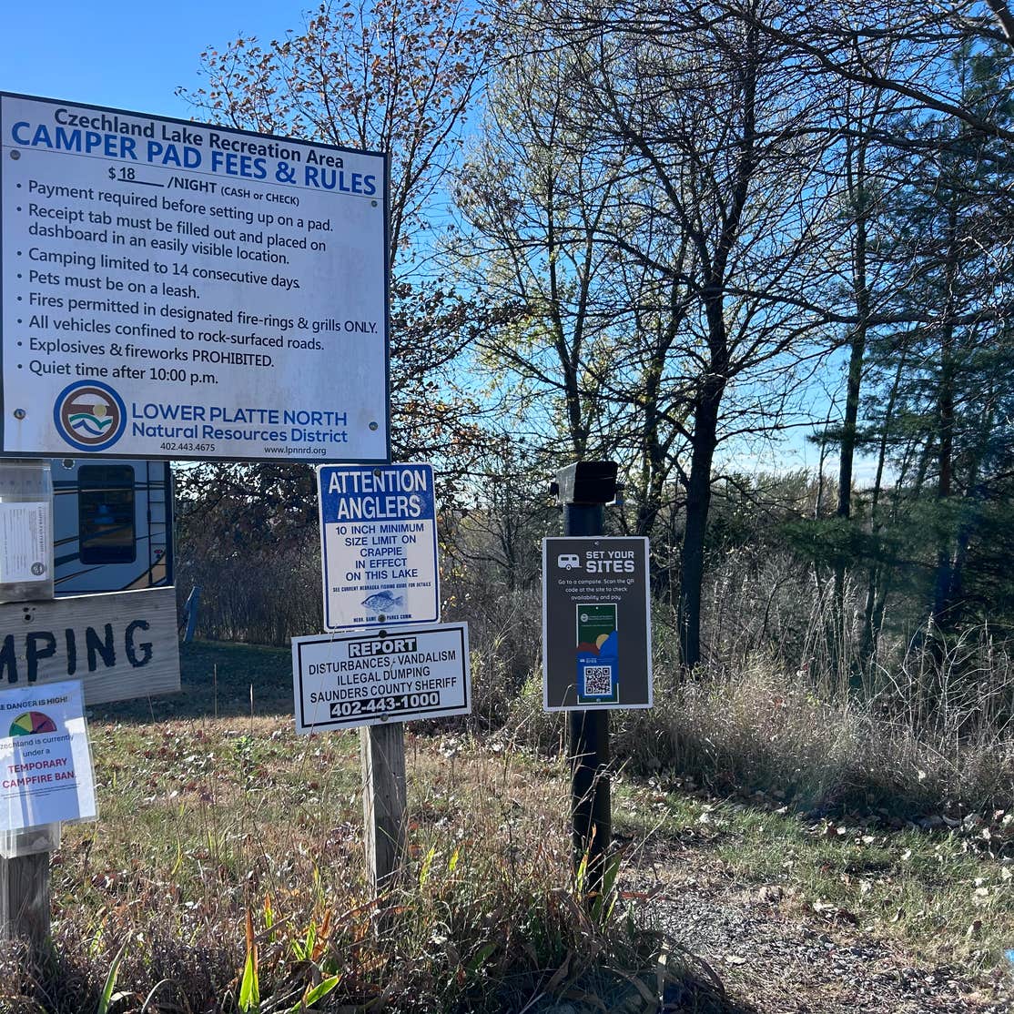 Czechland Lake Recreation Area Camping | Wahoo, Nebraska