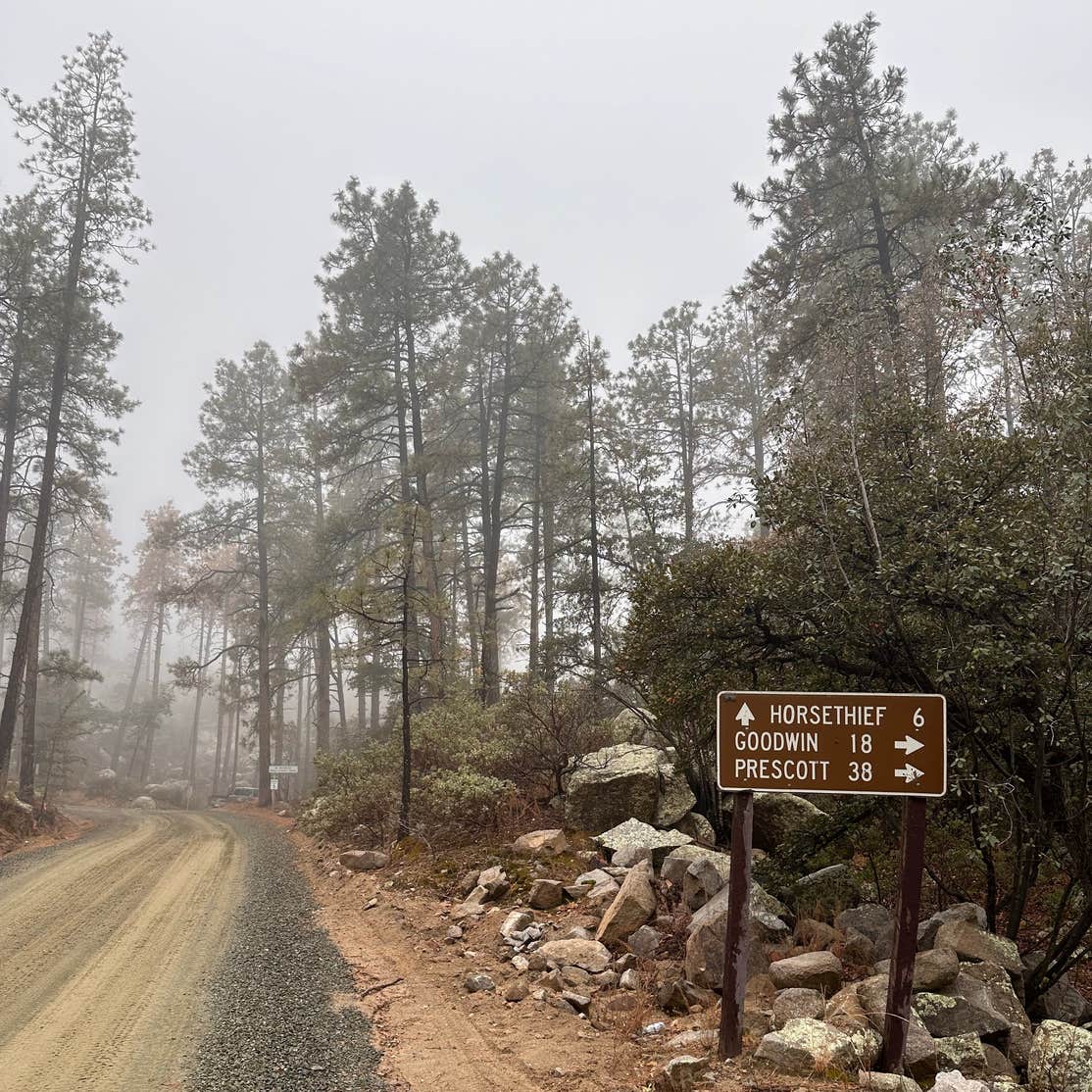Dispersed camping near Crown King | Crown King, Arizona