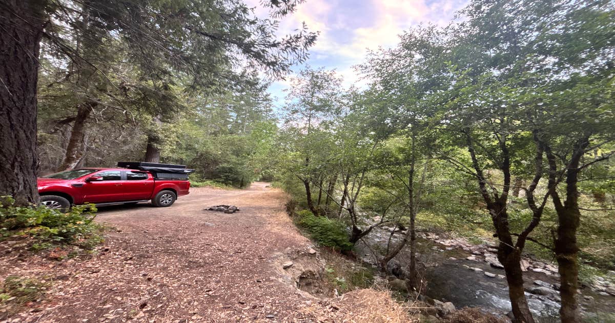 Patrick Creek Dispersed Campsite | Gasquet, California