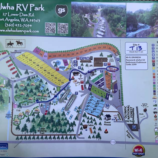 Elwha Dam RV Park | Port Angeles, Washington