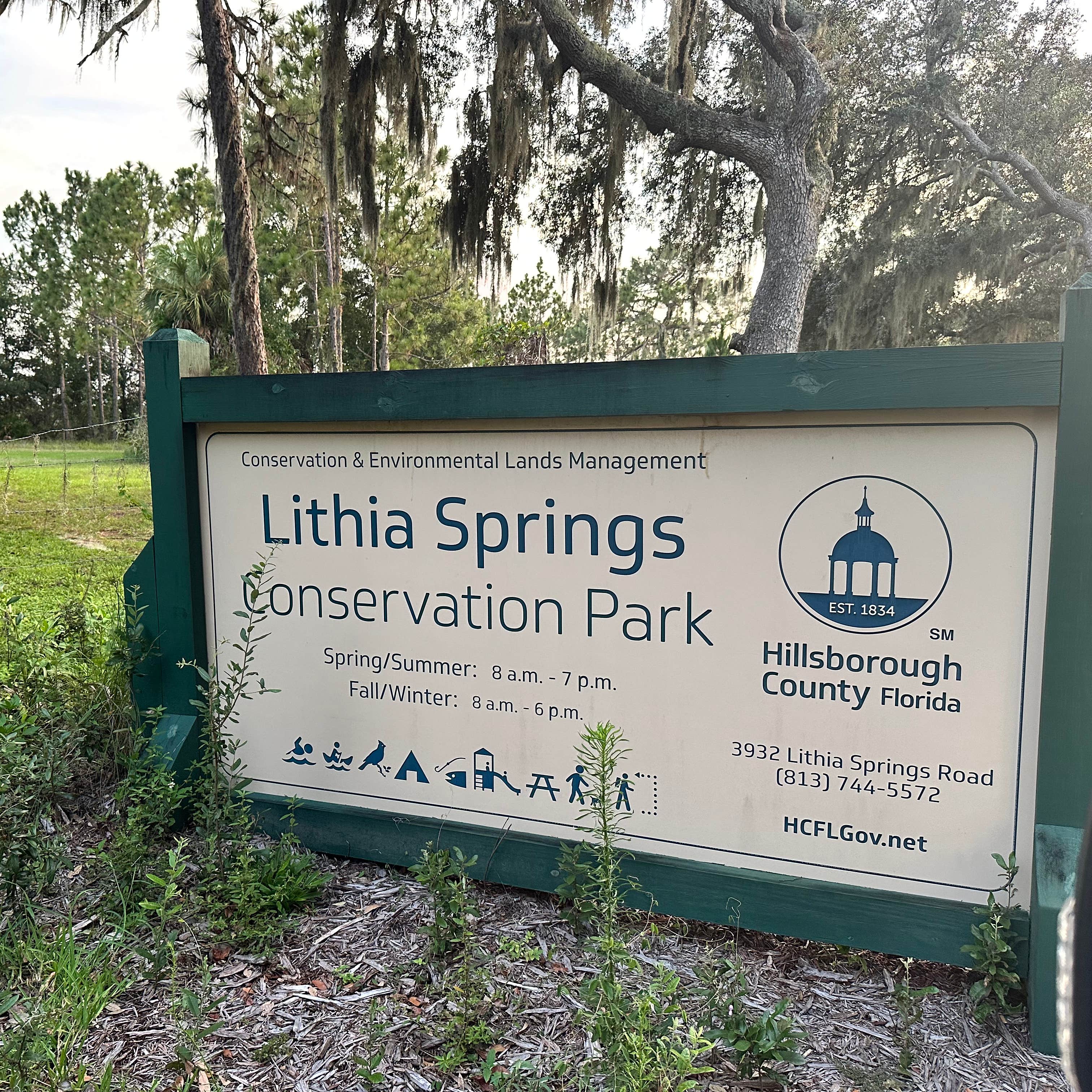 Lithia Springs Conservation Park Camping | Durant, Florida