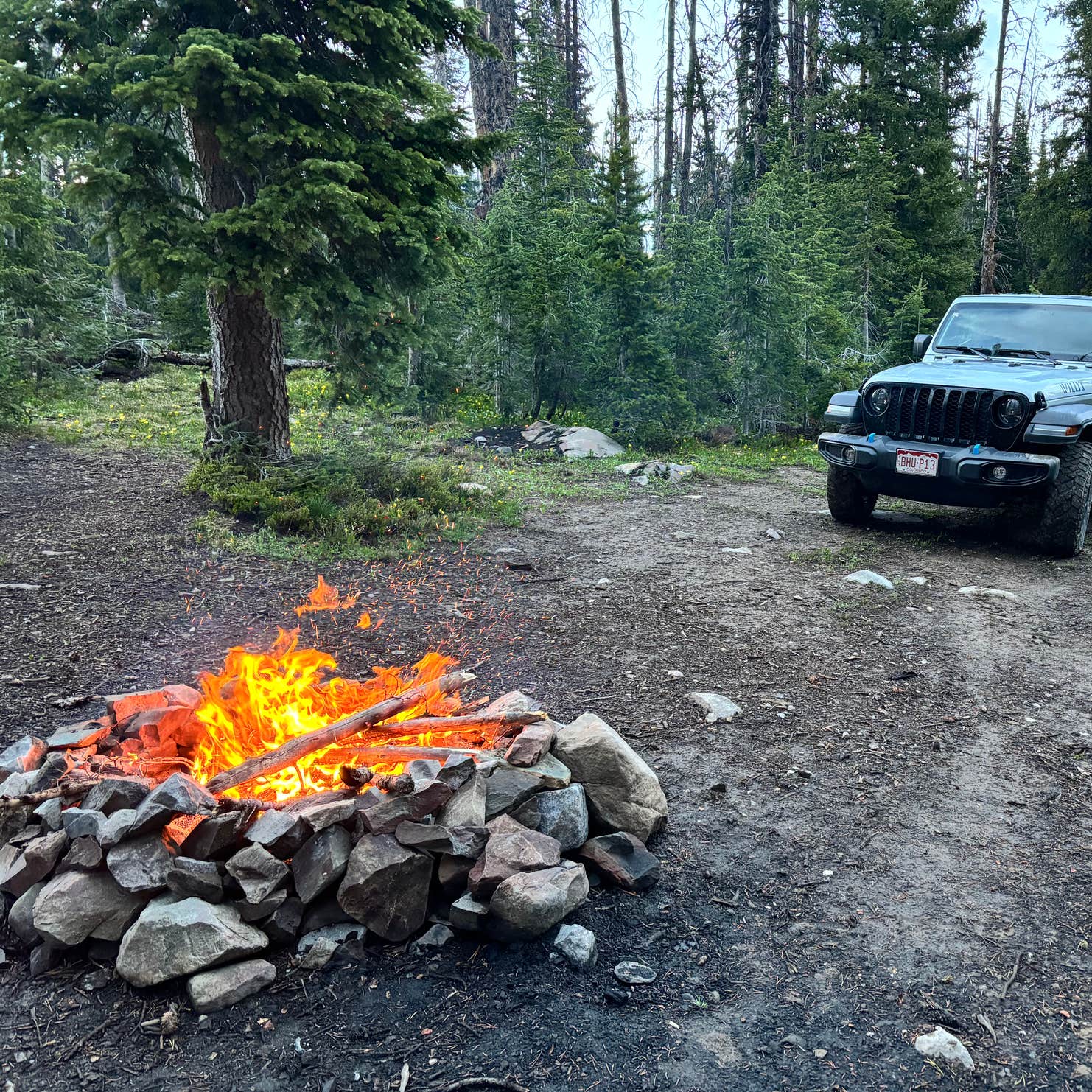 FS RD 103 Dispersed Camping | Centennial, Wyoming