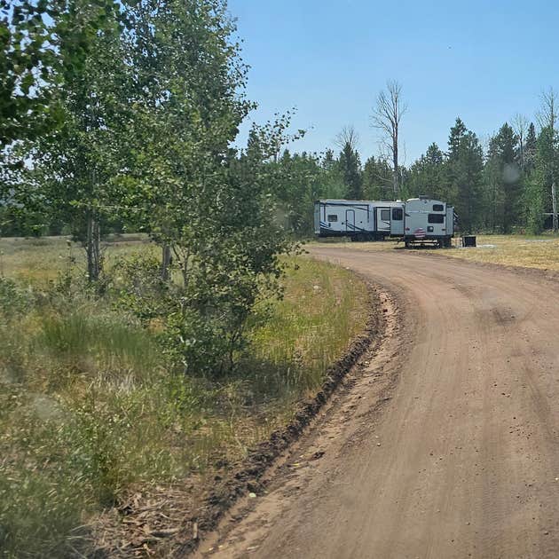 FS Road #177 Bowden Draw Dispersed Camping Area | Ashley National ...
