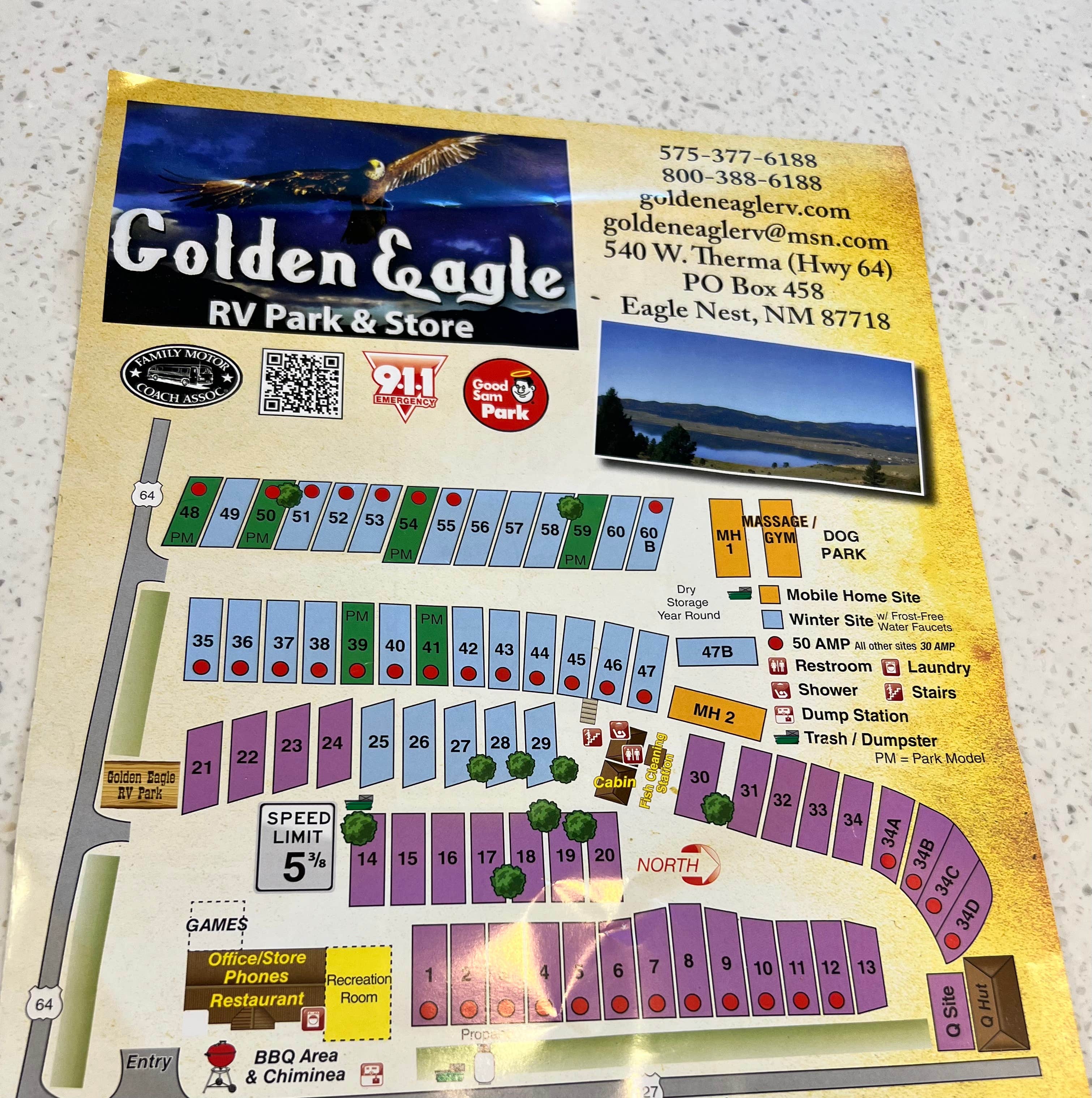 Golden Eagle RV Park | Eagle Nest, New Mexico