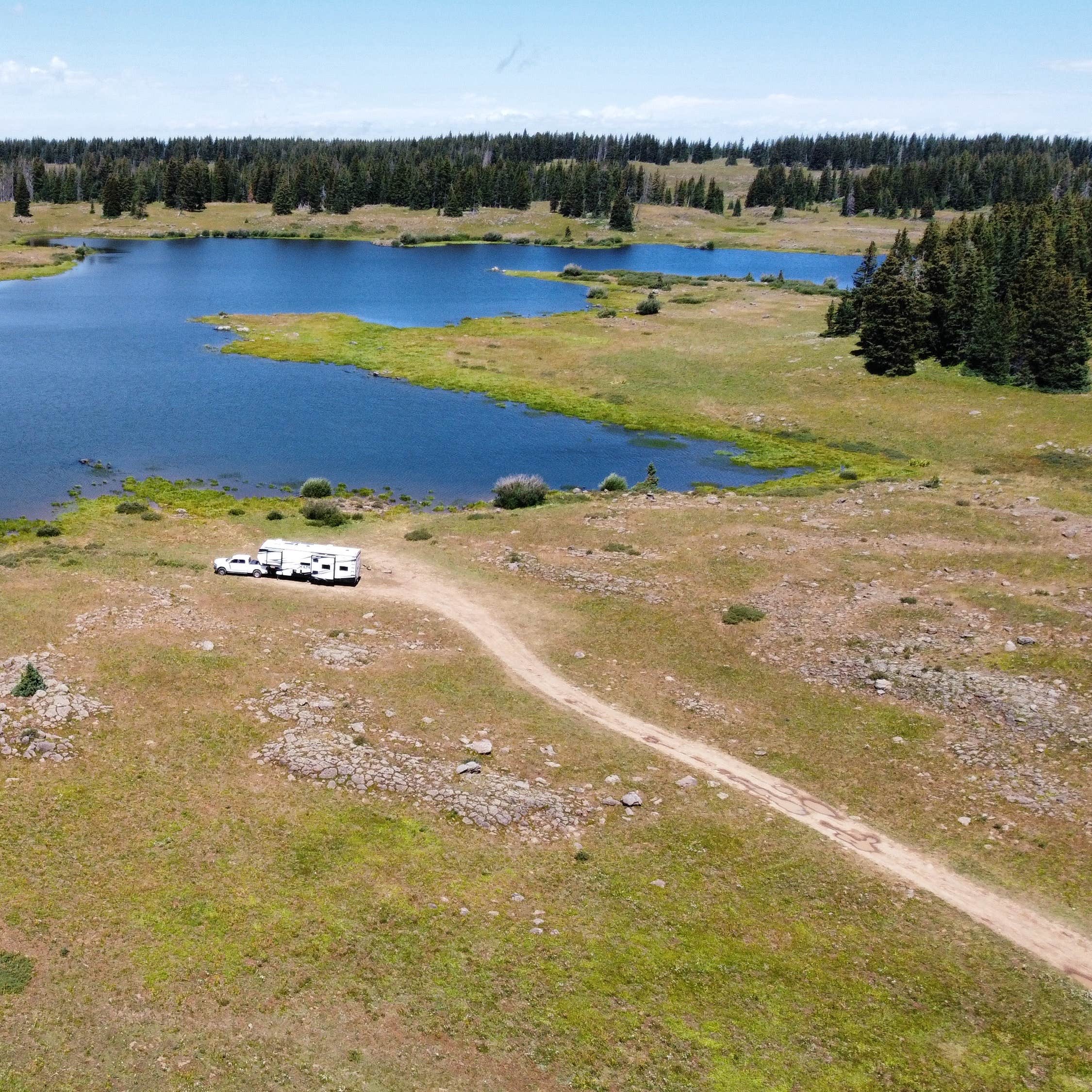 Grand Mesa Colorado FSR 100 Camping | Mesa Lakes, Colorado