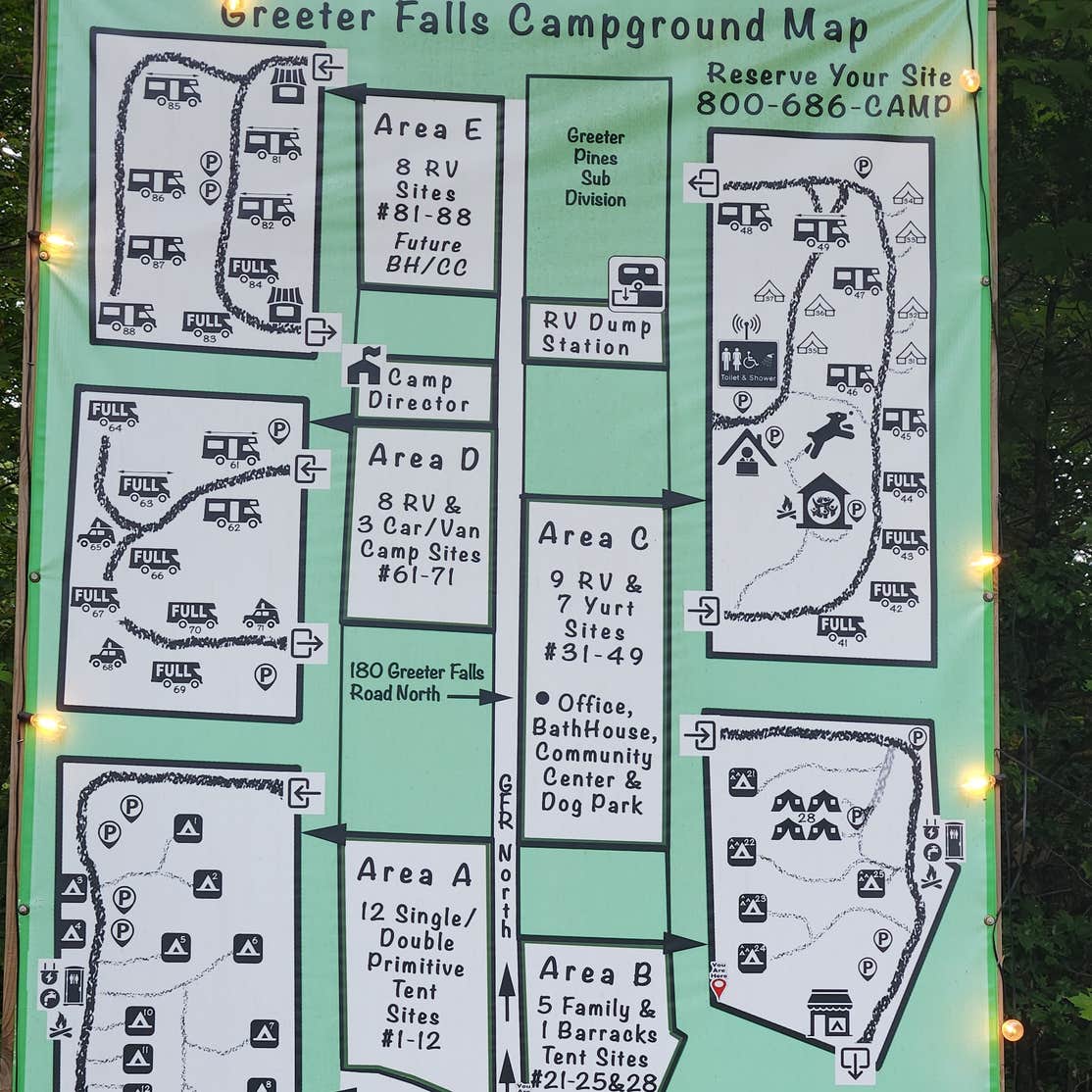 Greeter Falls Campground | Beersheba Springs, Tennessee