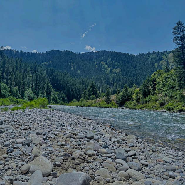 Grey River Dispersed Camp | Alpine, Wyoming