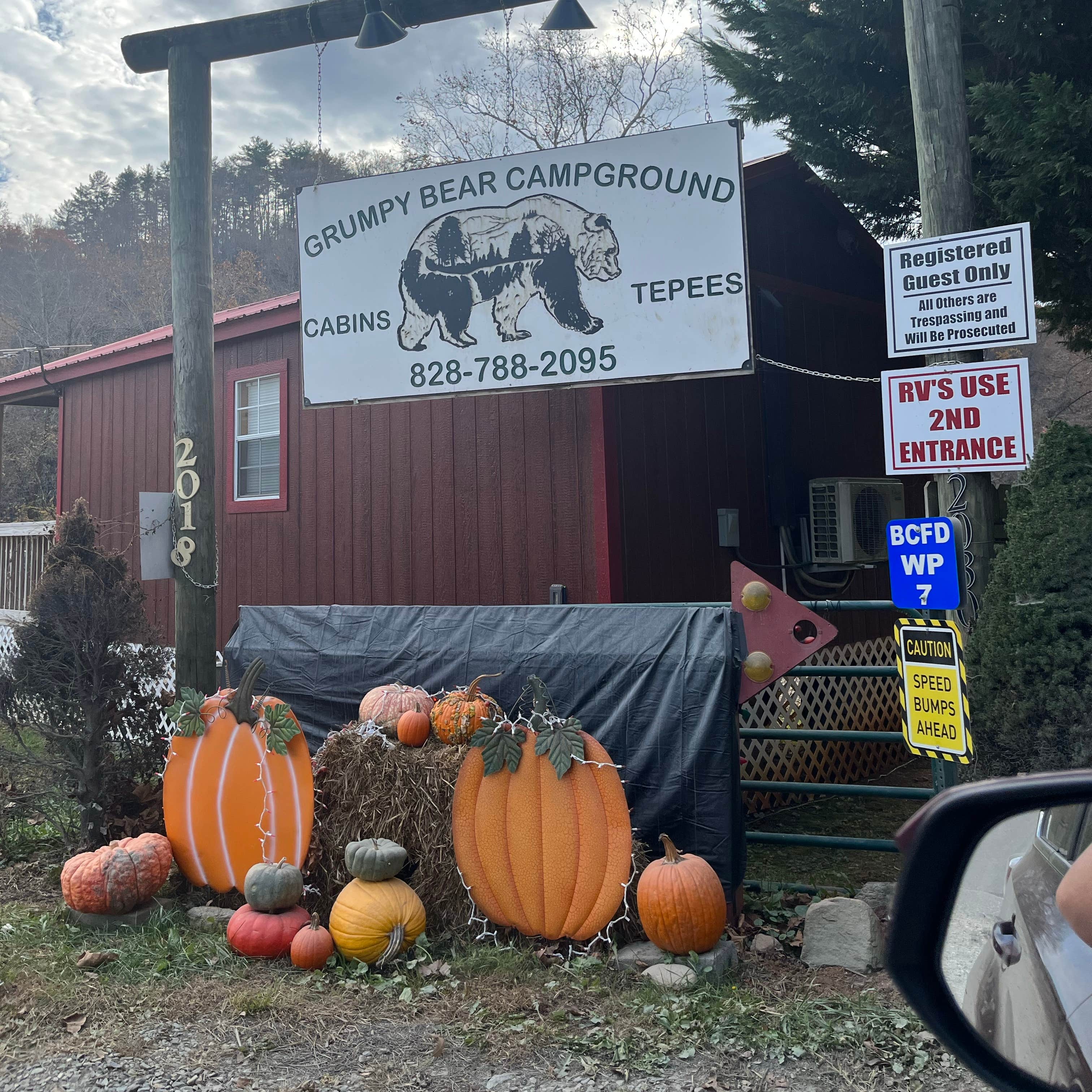 Grumpy Bear Campground | Bryson City, North Carolina