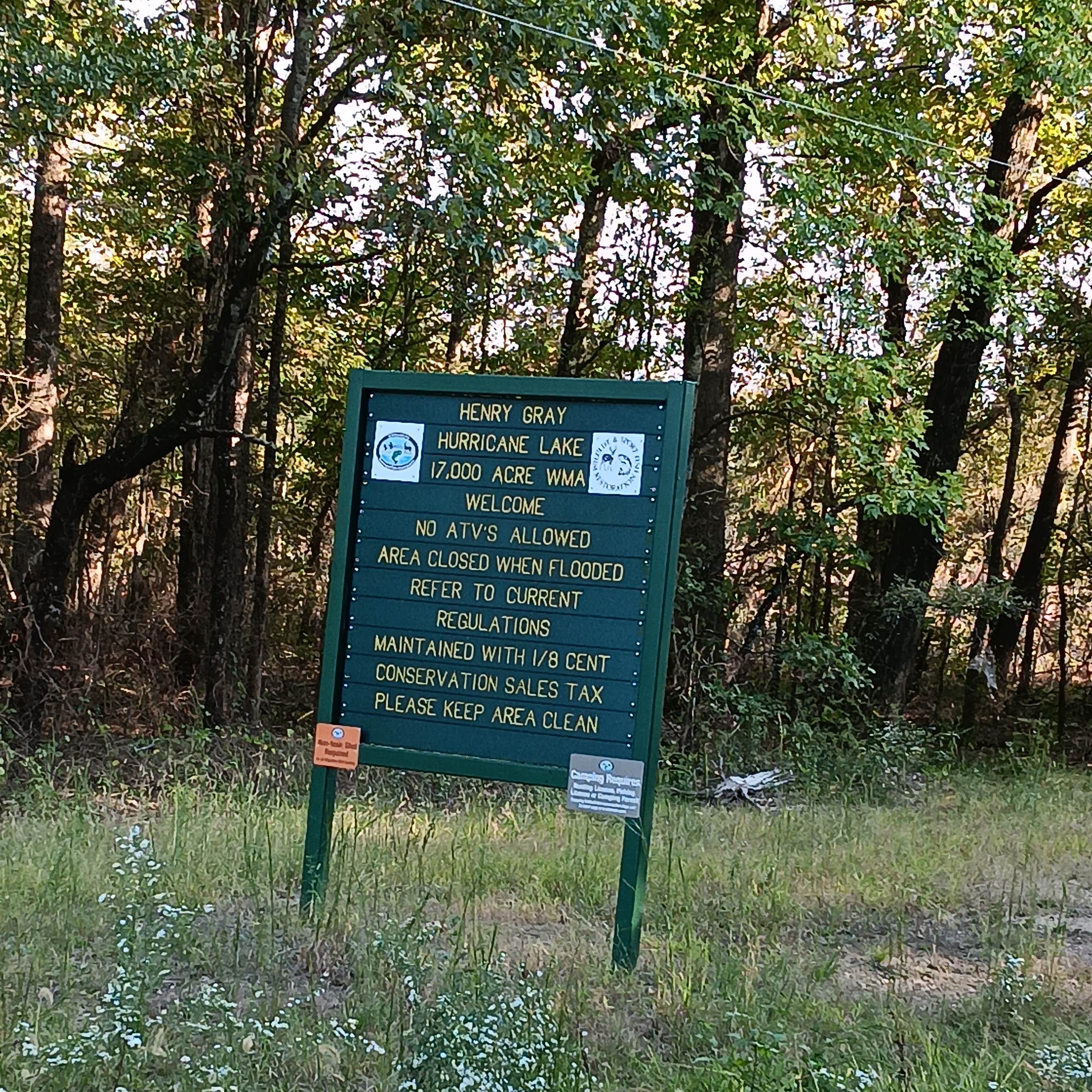 Henry Gray Hurricane Lake Wildlife Management Area Camping | Searcy ...