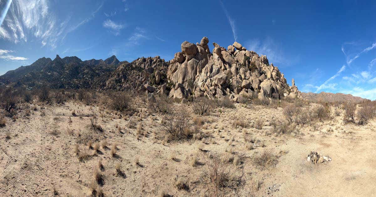 Indian Bread Rocks Camping | Bowie, Arizona