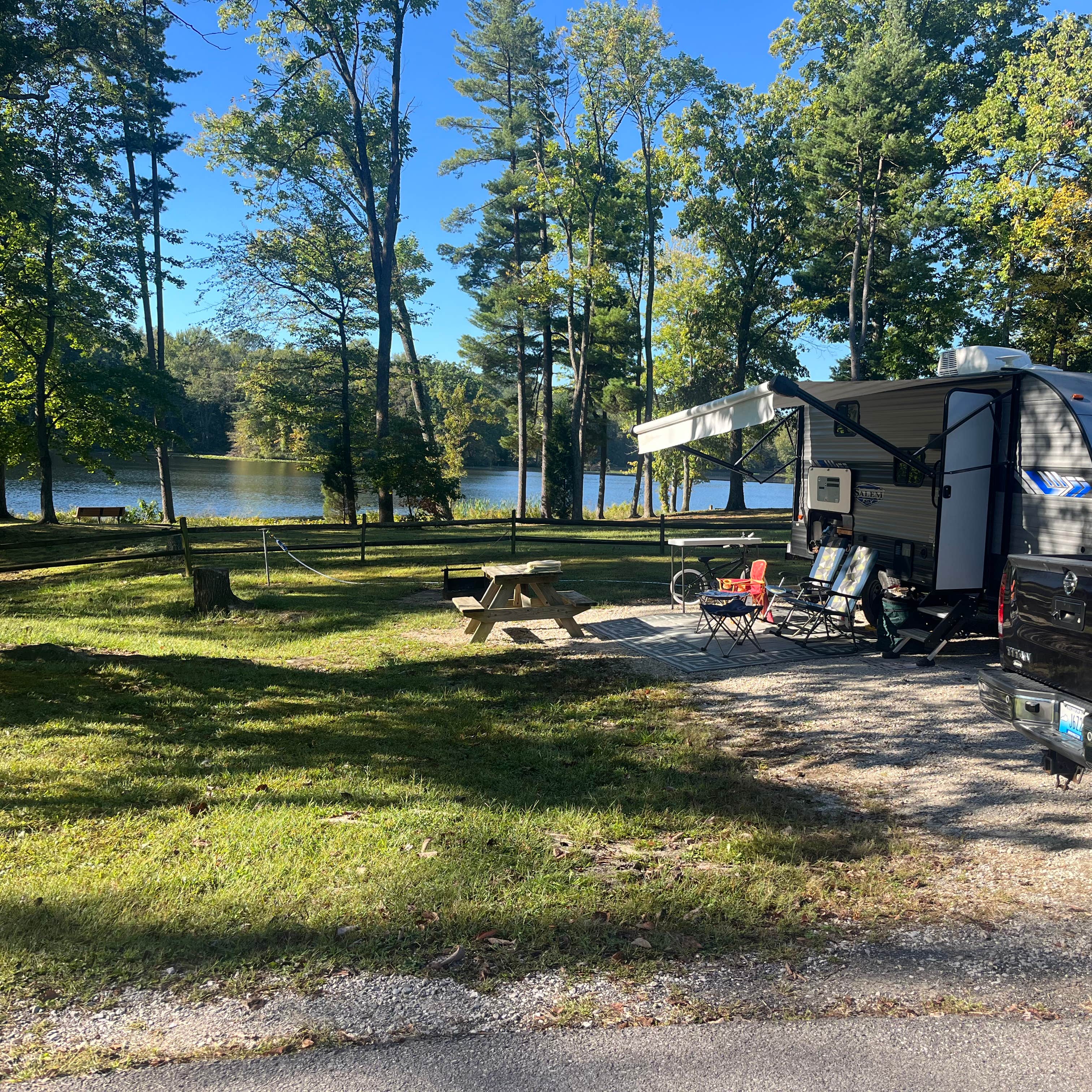 Lake Lincoln Campground — Lincoln State Park | Lincoln City, Indiana