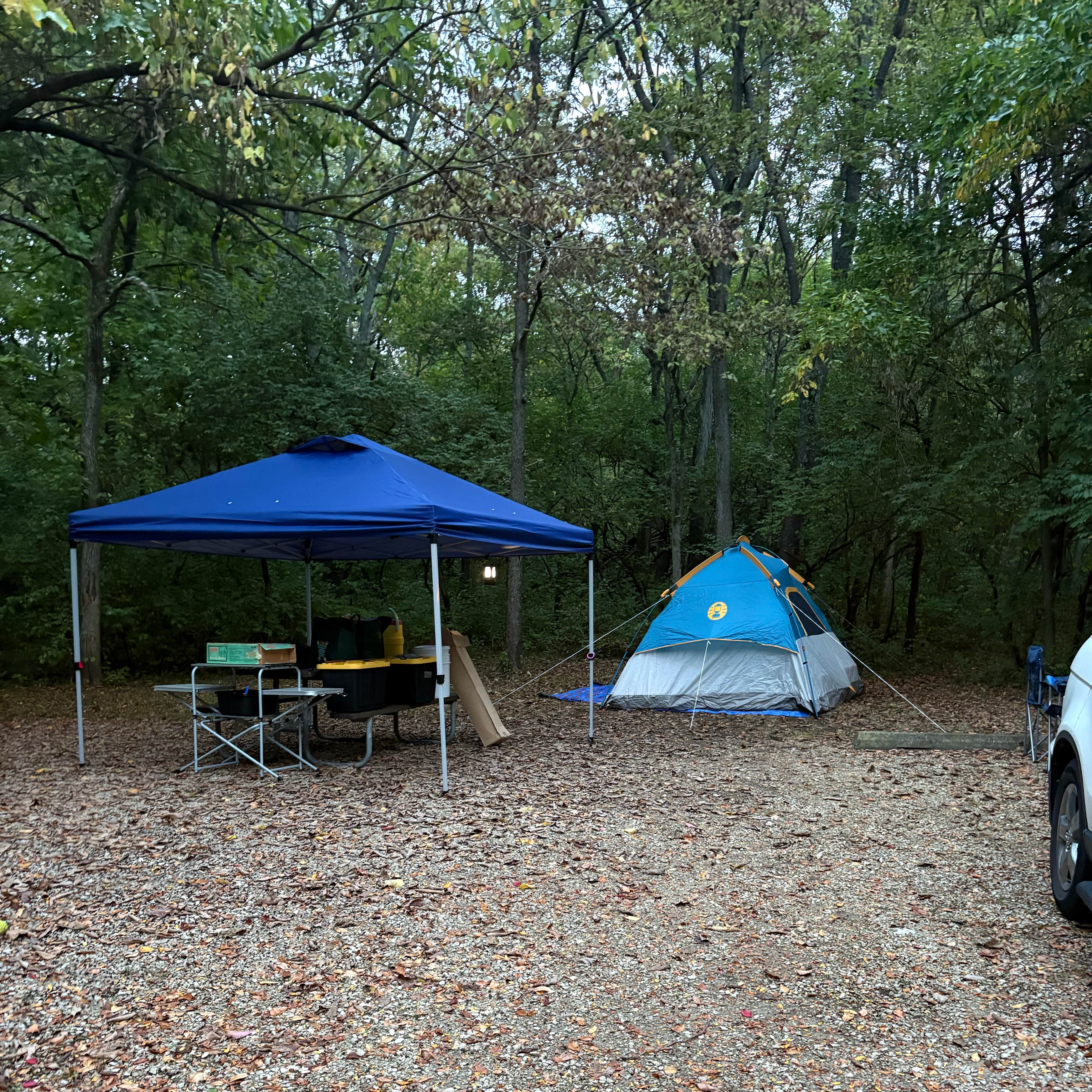 Potowatomi Campground — Kankakee River State Park | Bourbonnais, Illinois