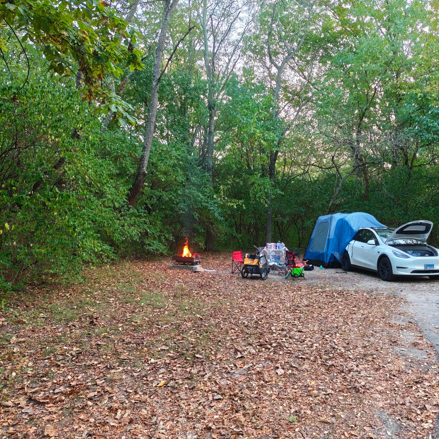 Potowatomi Campground — Kankakee River State Park | Bourbonnais, Illinois