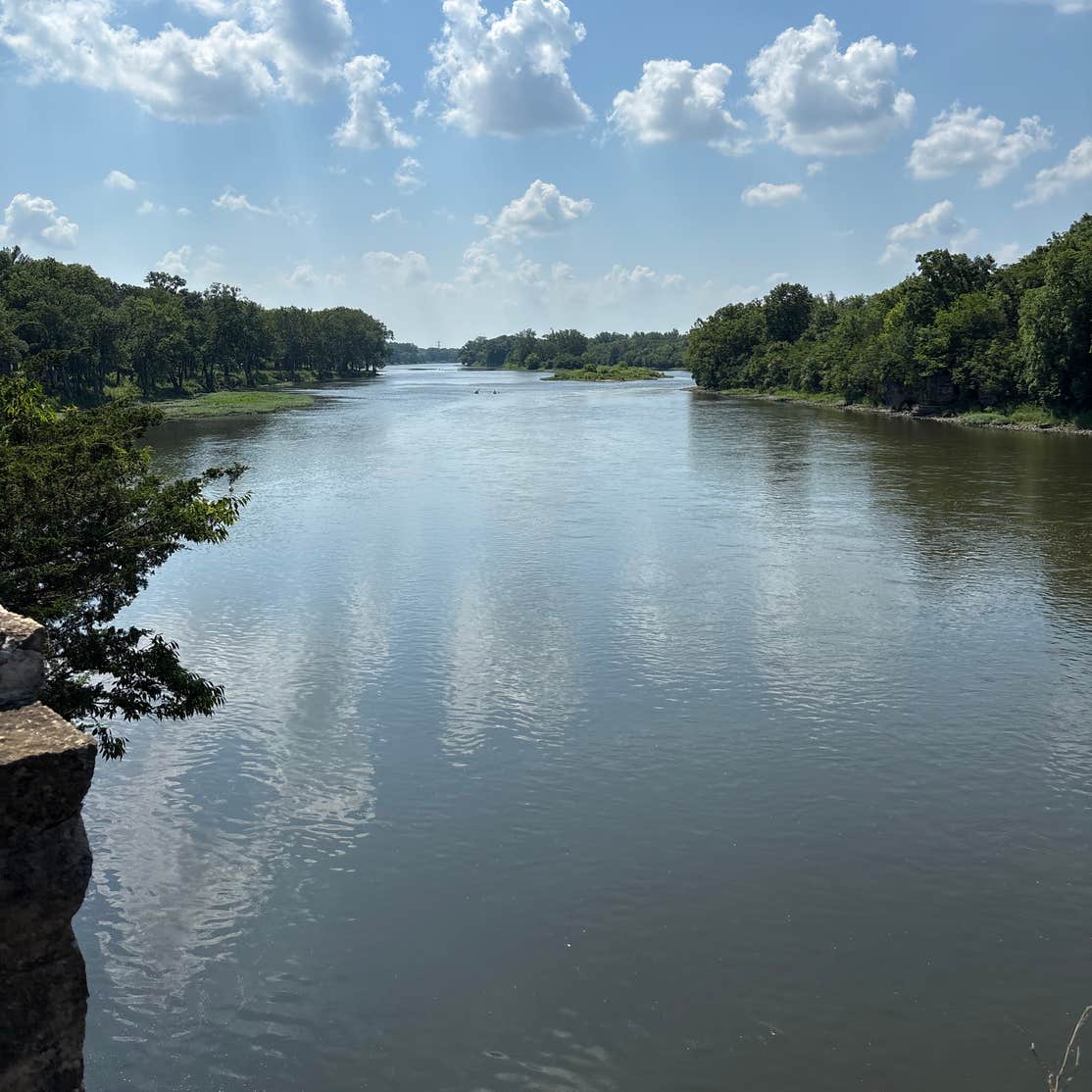 Potowatomi Campground — Kankakee River State Park | Bourbonnais, Illinois