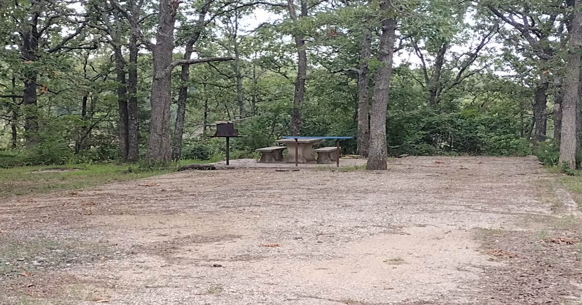 Mann's Cove Campground — Cross Timbers State Park | Toronto, Kansas