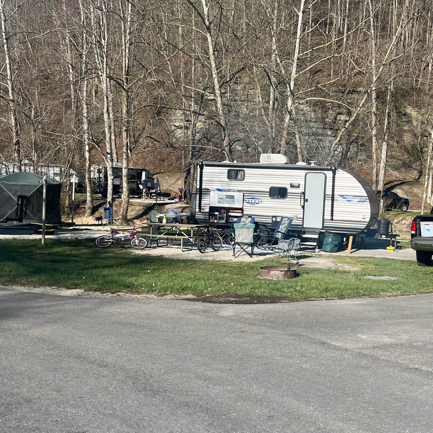 Middle Fork Campground — Natural Bridge State Resort Park | Slade, Kentucky