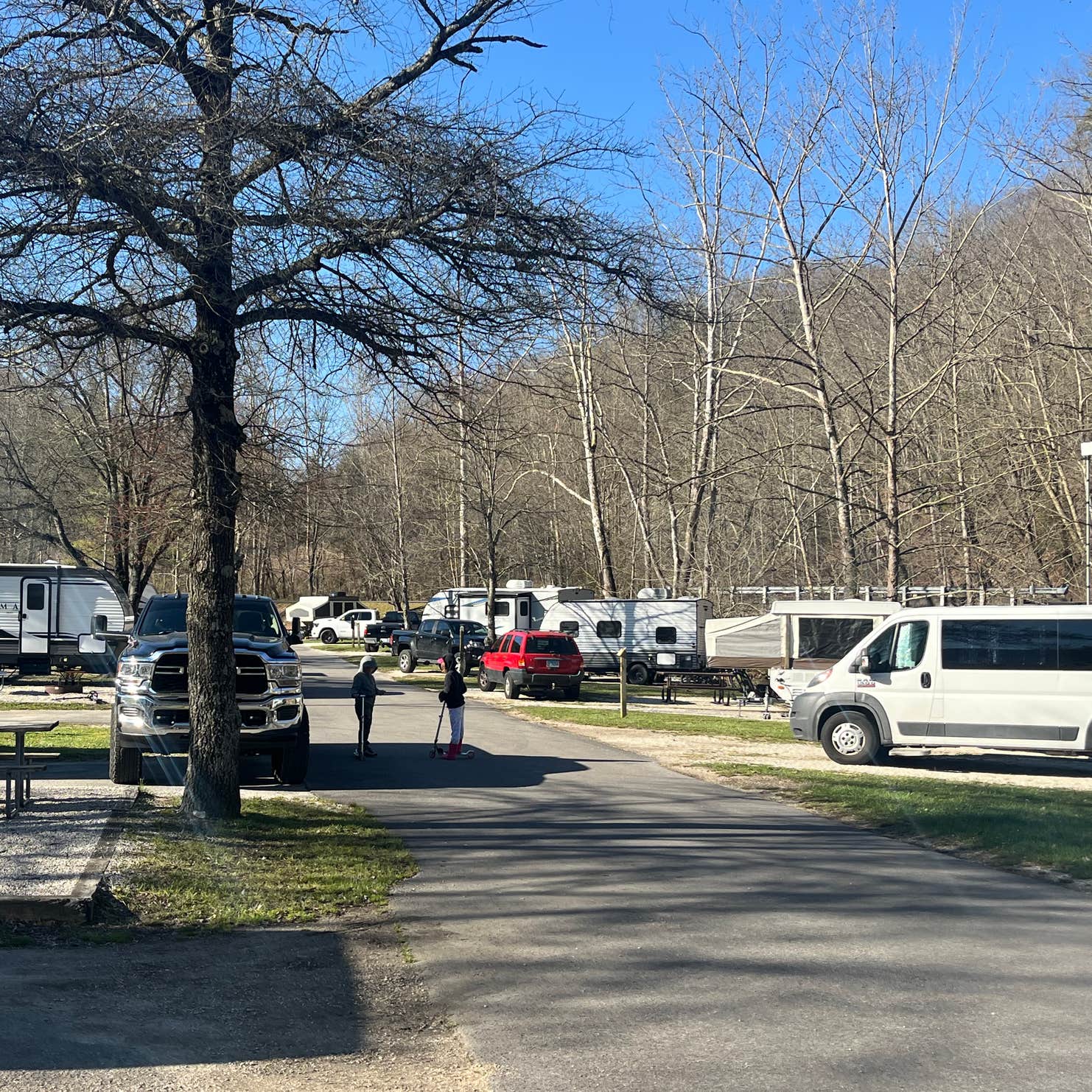 Middle Fork Campground — Natural Bridge State Resort Park | Slade, KY