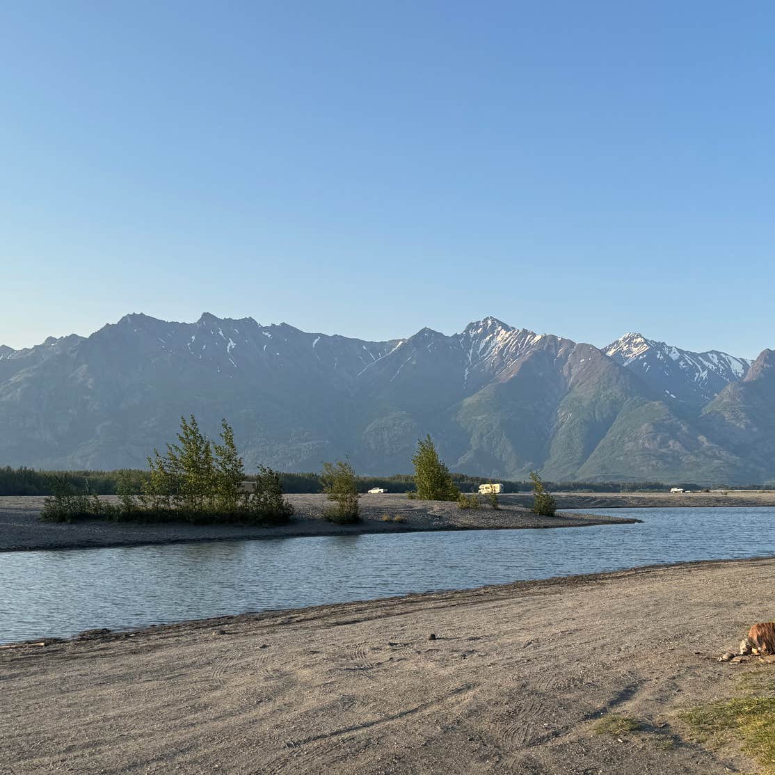 Knik river Camping | Palmer, Alaska