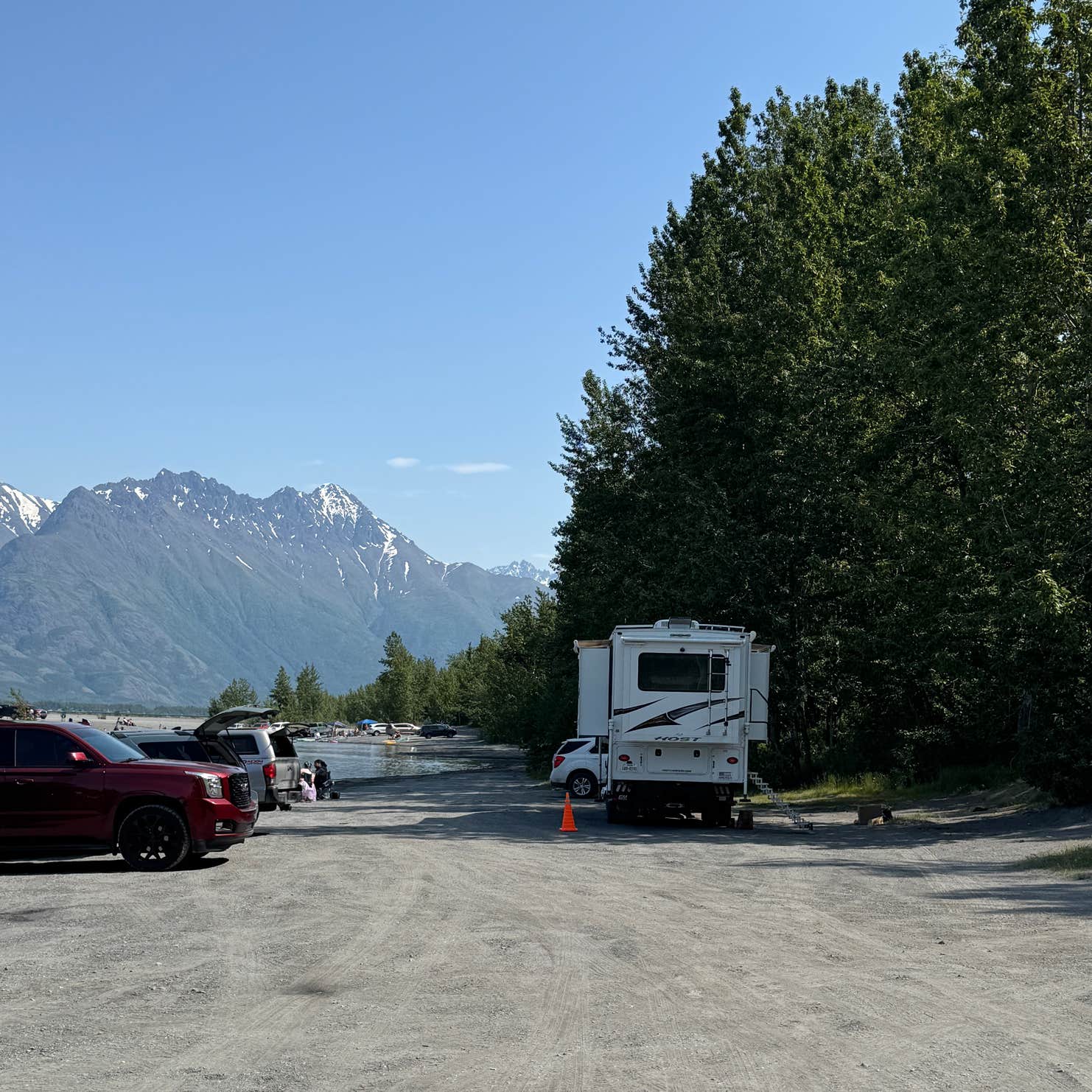 Knik river Camping | Palmer, Alaska