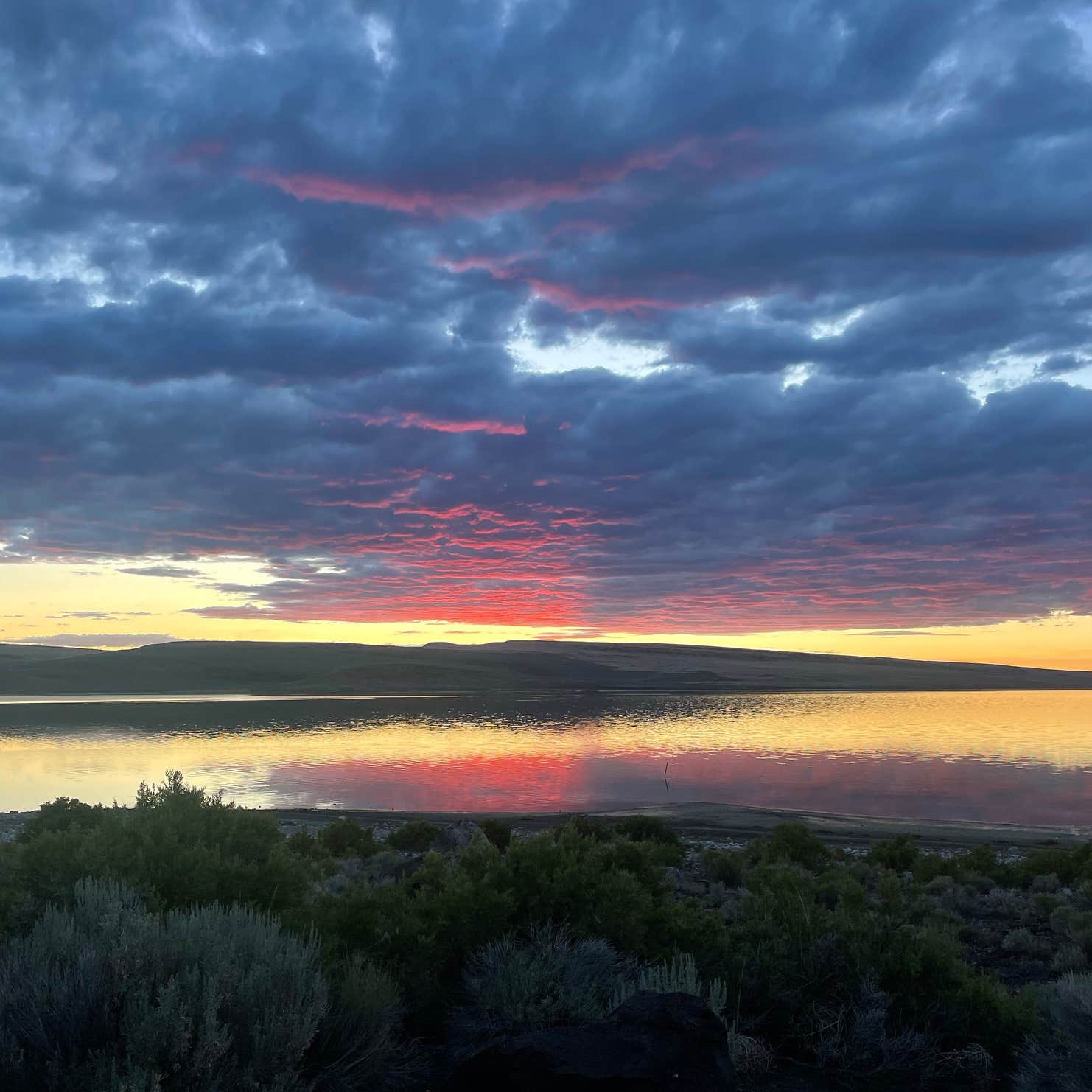 Lake Abert US 395 South Pullout Dispersed Camping | Plush, Oregon