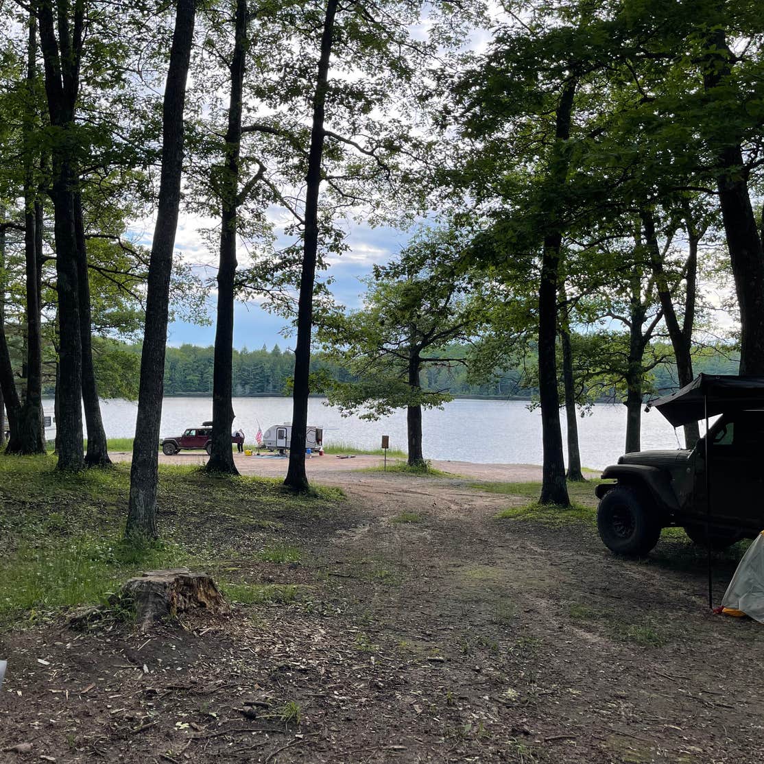 Lake Perrault Camping | Toivola, Michigan