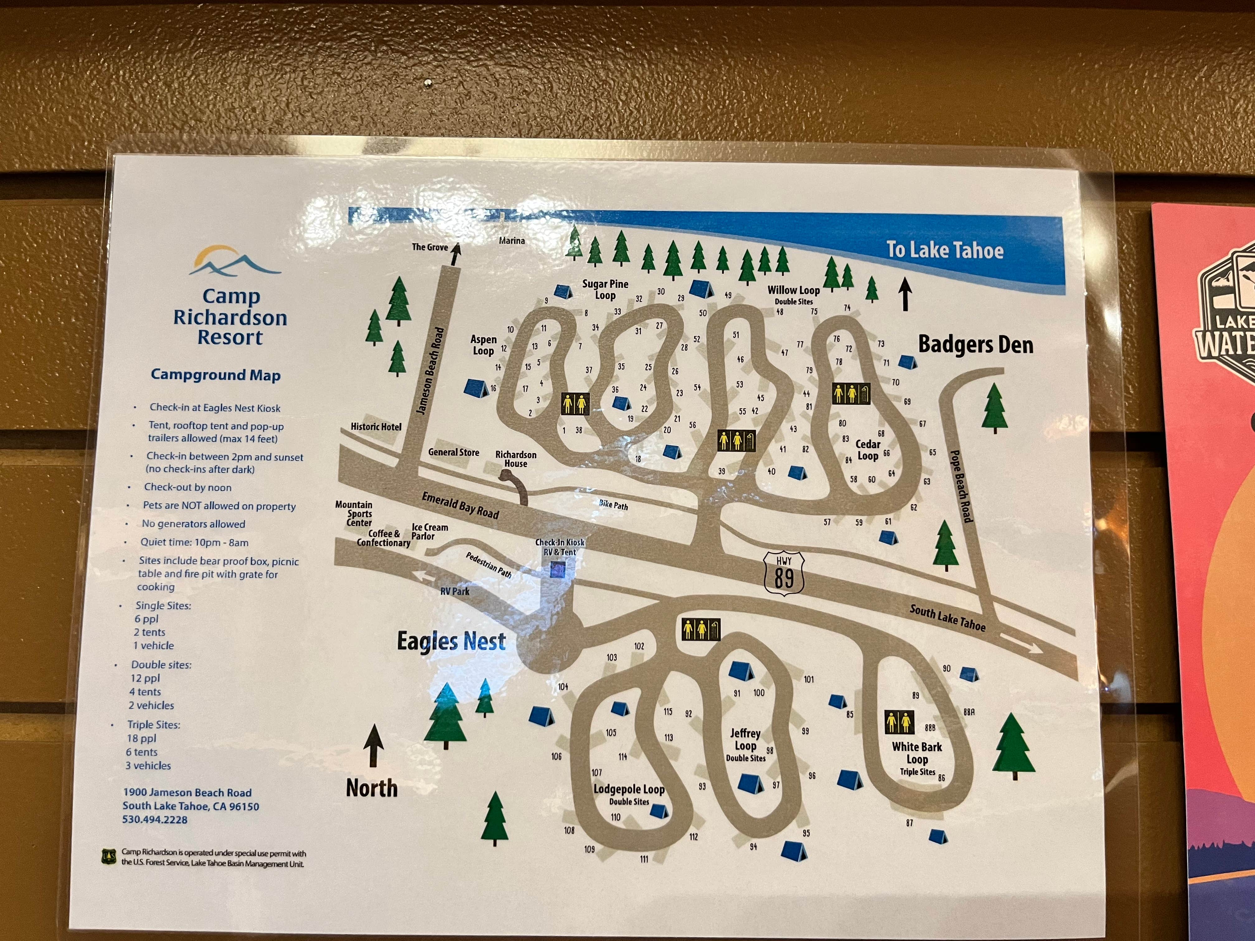 RV Village Campground At Camp Richardson Resort — Lake Tahoe Basin ...