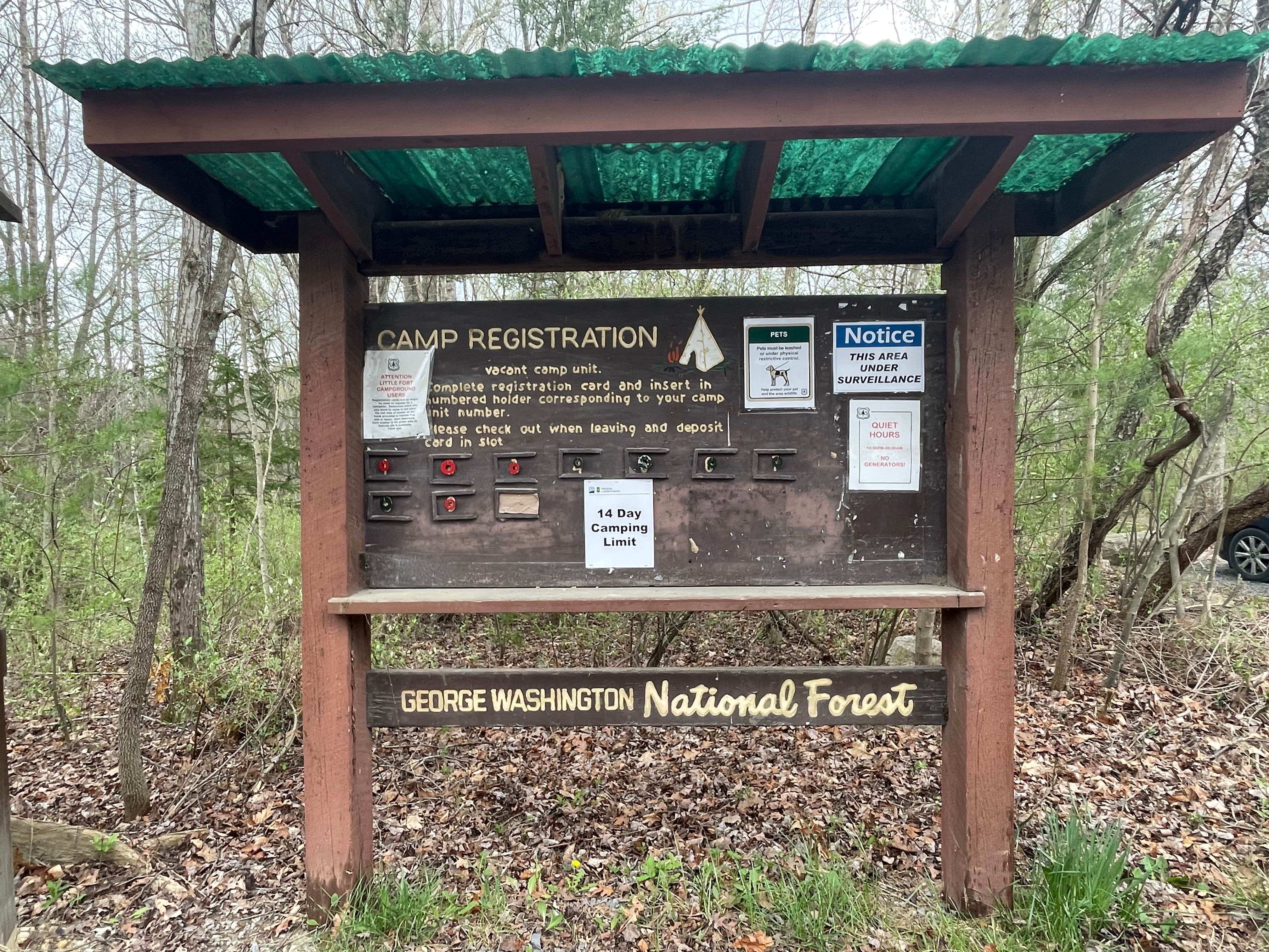 Little Fort Campground | Woodstock, Virginia
