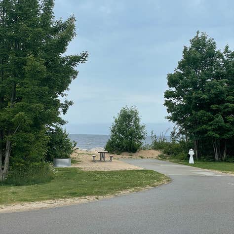 Manistique Lakeshore Campground | Manistique, Michigan