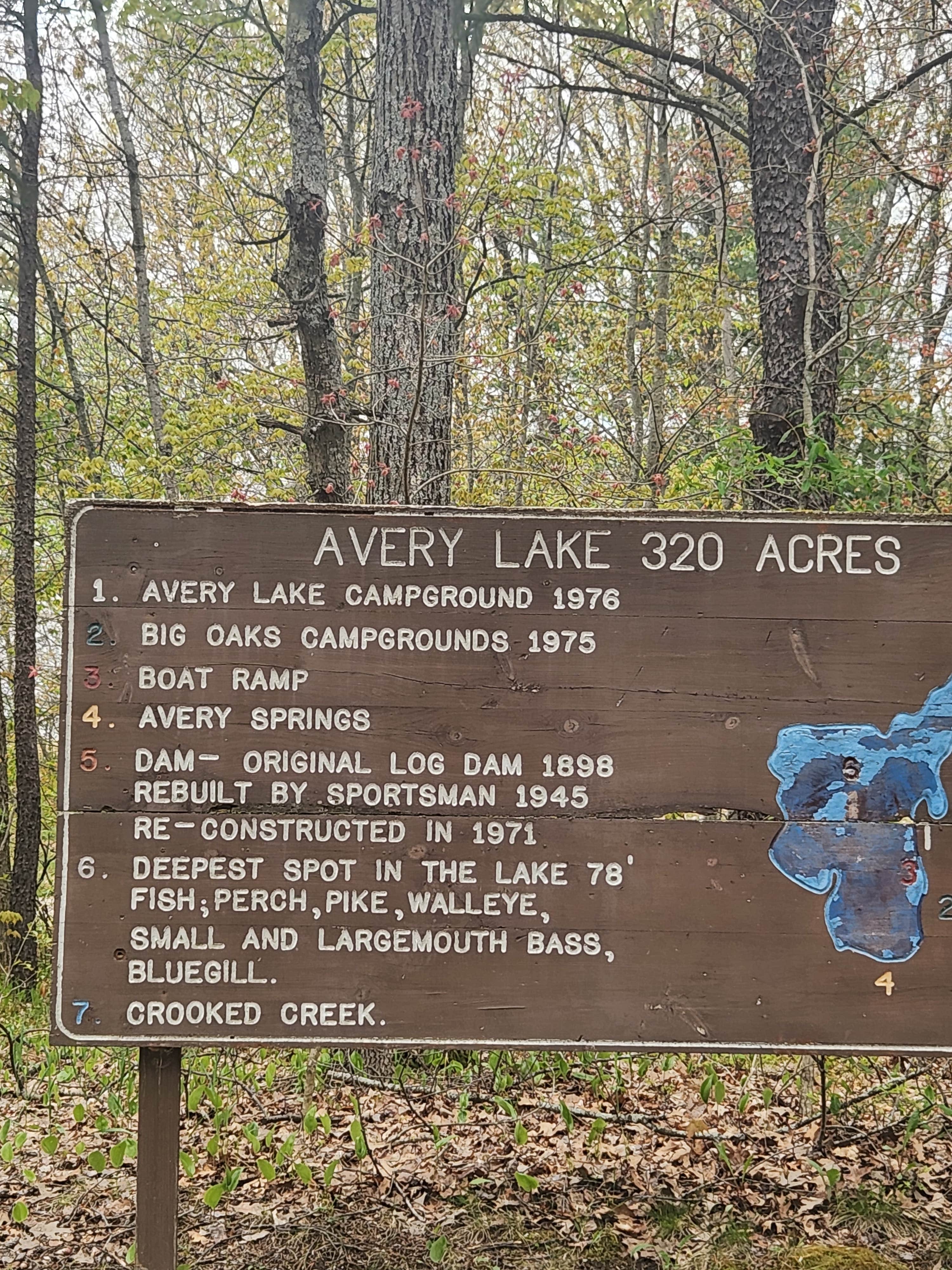 Avery Lake State Forest Campground | Atlanta, MI