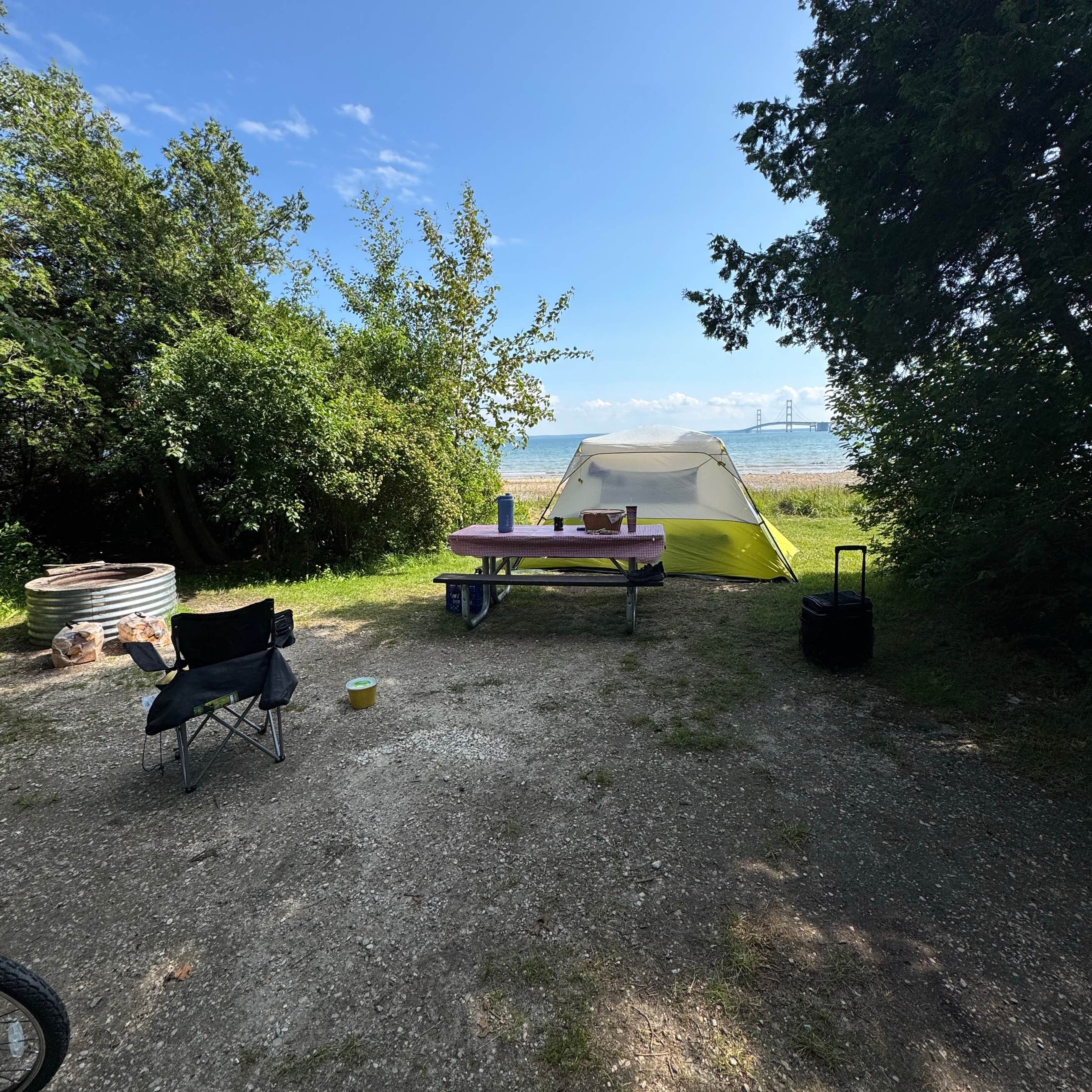 Straits State Park Campground | St. Ignace, Michigan