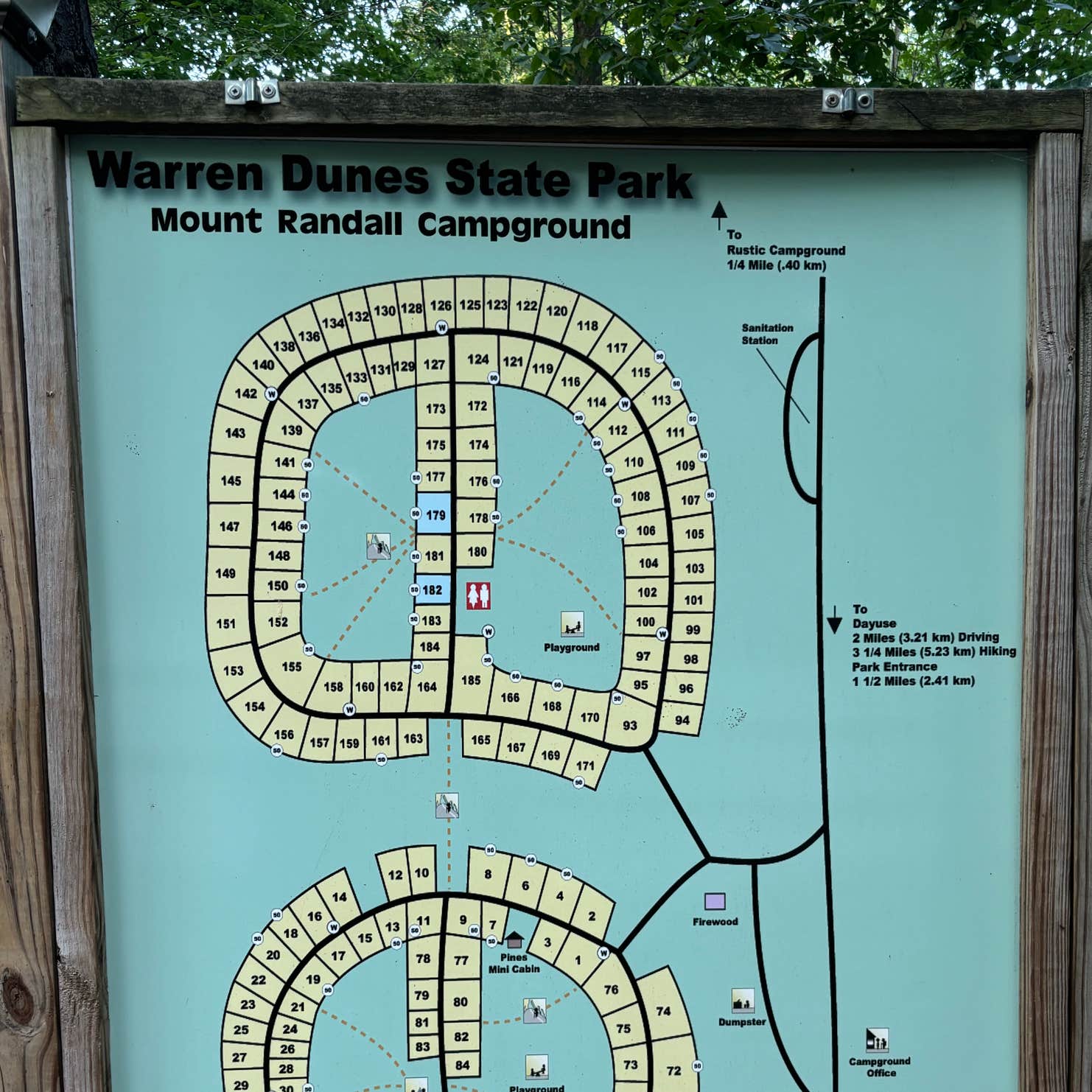 Warren Dunes State Park Campground | Bridgman, Michigan