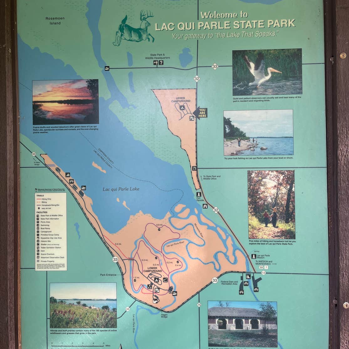 Lac qui Parle Upper Campground — Lac qui Parle State Park | Montevideo, MN