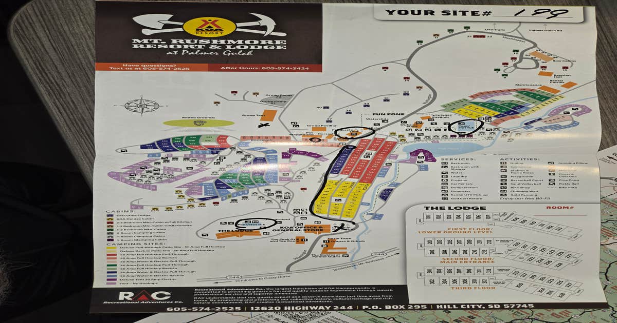 Mt. Rushmore Resort & Lodge at Palmer Gulch Camping | Hill City, South ...